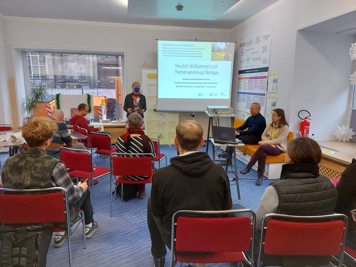 Arbeitsgruppe Ökologie | Green Urban Labs II | Landeshauptstadt Dresden